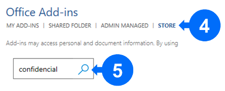 Installing the Microsoft Office add-ins